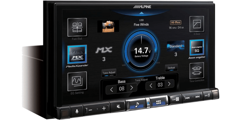 Alpine iLX-W650 Digital Multimedia Receiver with CarPlay and Android ...