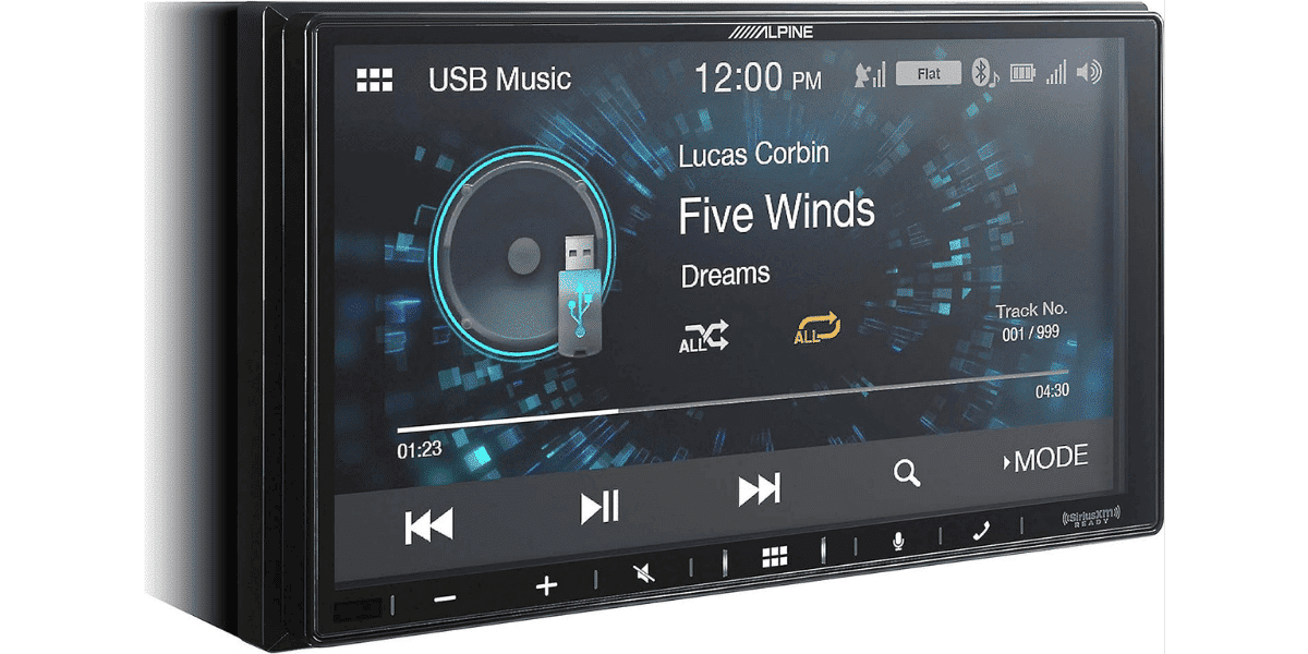 Alpine iLX-W650 Digital Multimedia Receiver with CarPlay and Android ...