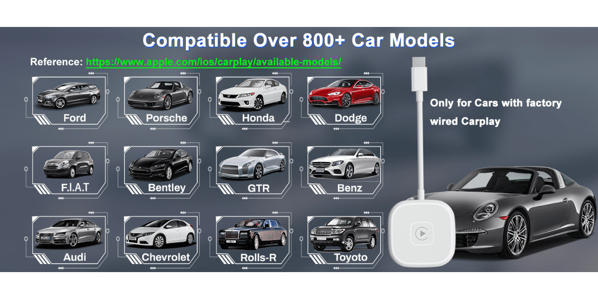 The Future Of In-Car Entertainment: Wireless Carplay Adapter And Charger