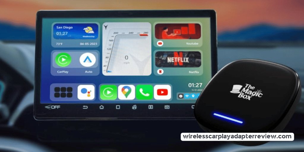 The Magic Box 2.0, Wireless CarPlay/Android Auto Adapter, Wireless Auto ...