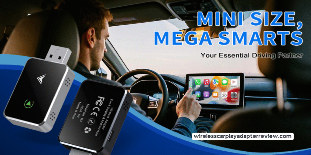 OTTOCAST U2 Air Pro Plug n Play Fast Boot Car-Play Wireless Adapter - Wired to Wireless Apple ...